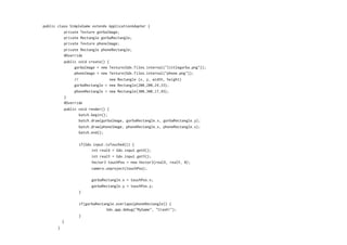 Implementing a Simple Game using libGDX | PDF | 3-D Graphics | Computer Software and Applications