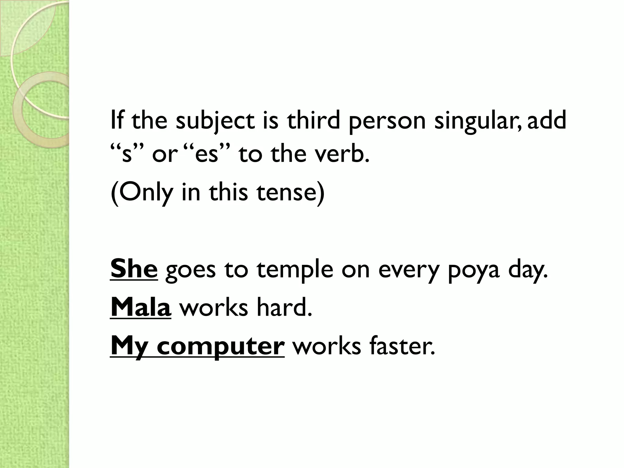 03. simple present tense | PPTX
