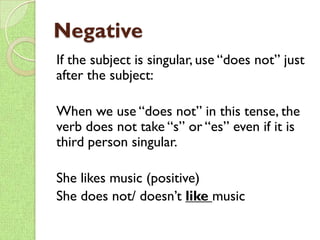 03. simple present tense | PPTX