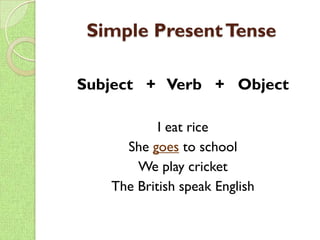 03. simple present tense | PPTX