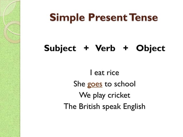 03. simple present tense | PPTX