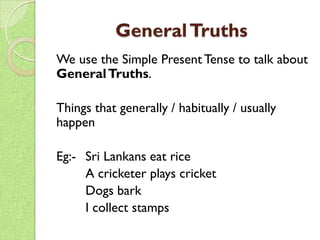 03. simple present tense | PPTX