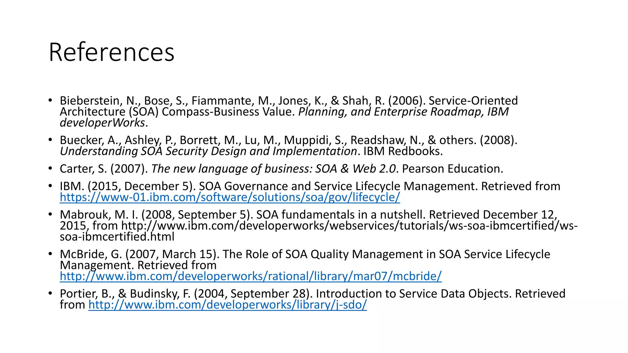 03 Service Oriented Architecture Series - Basic SOA Architecture | PPTX