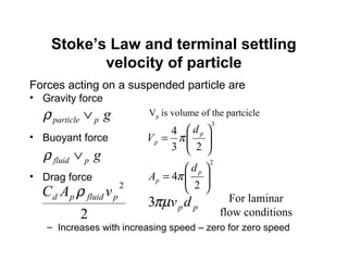 14 stokes law and grit separators | PPT