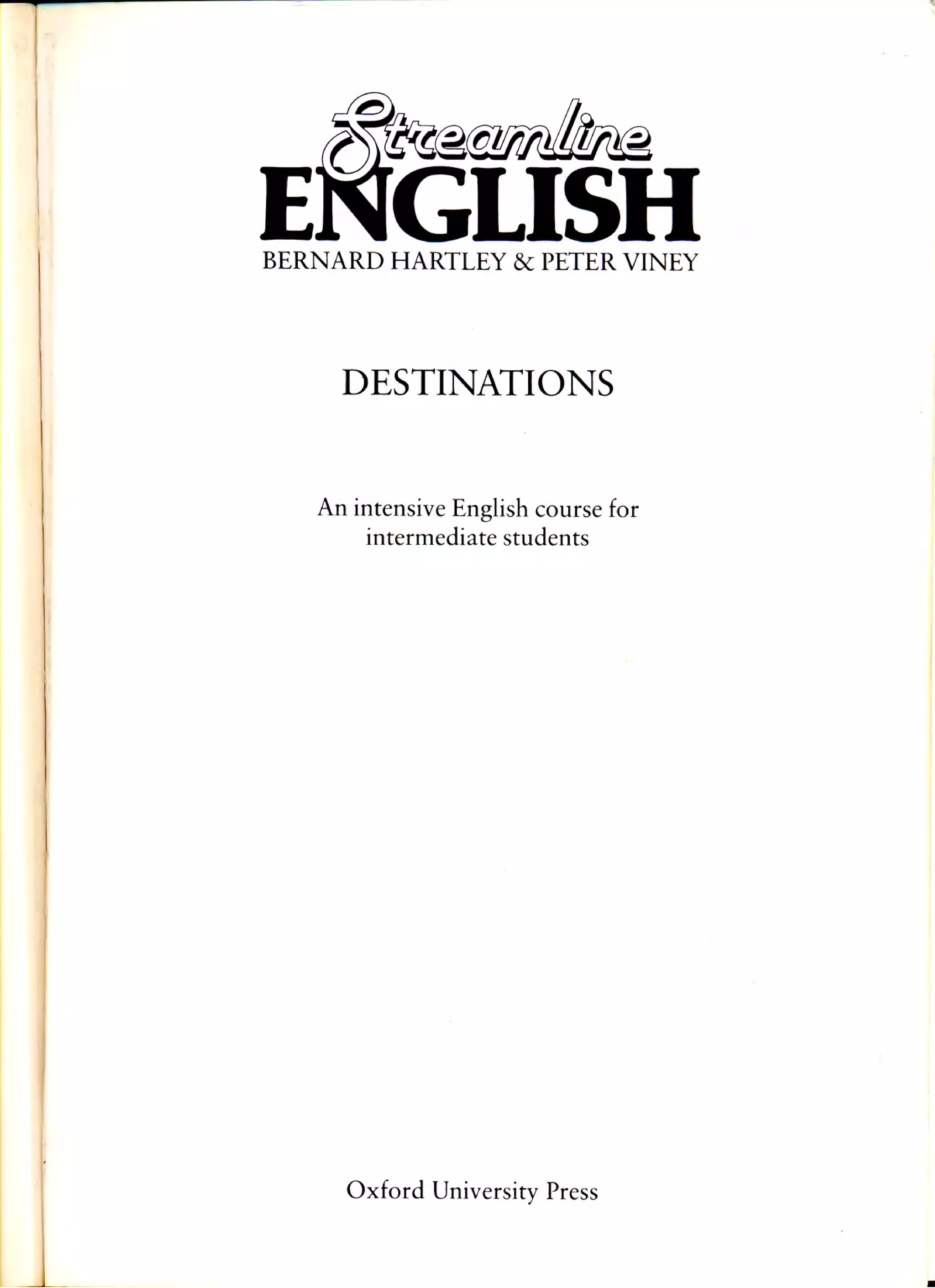 03 streamline english destinations | PDF