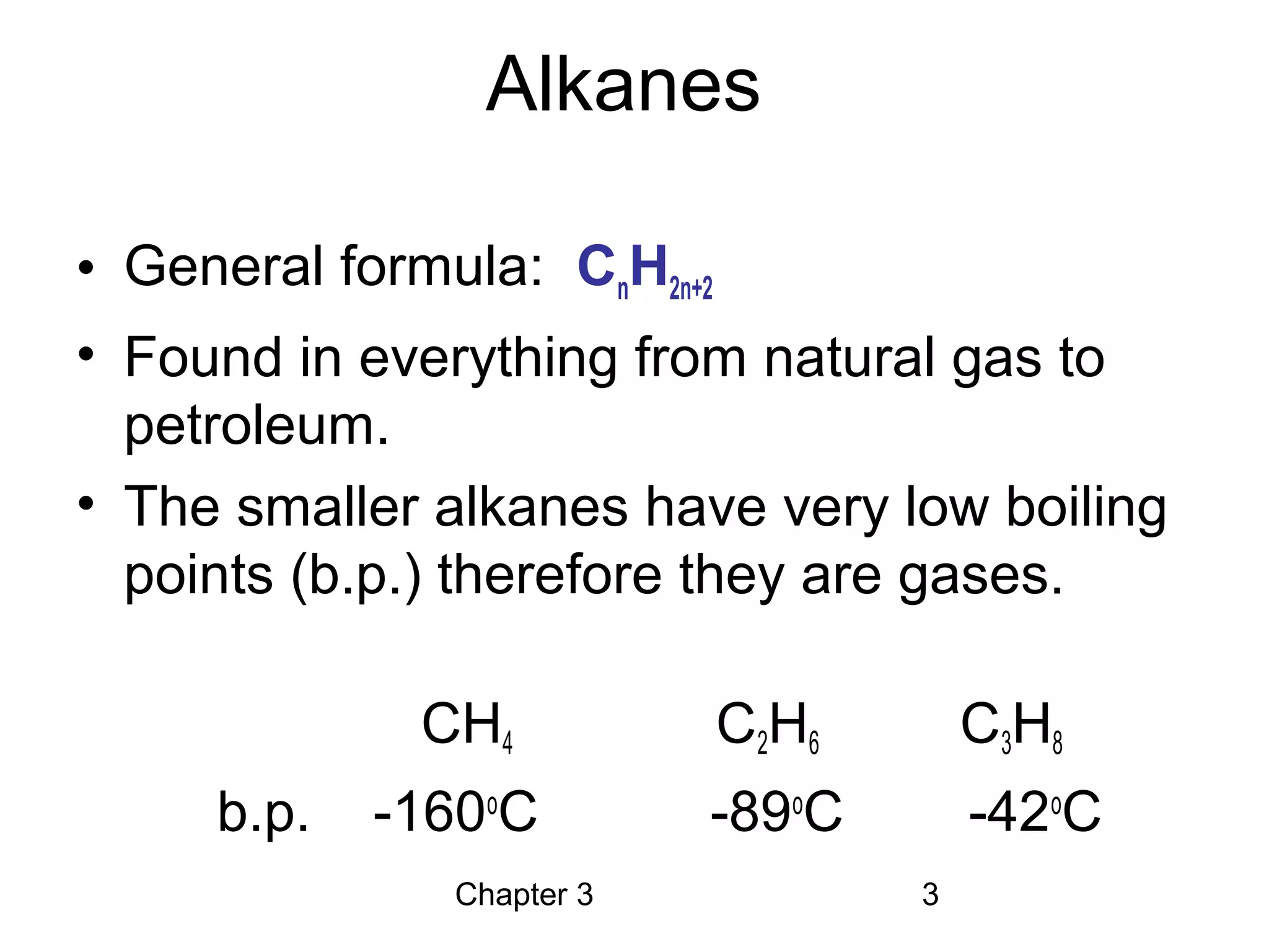 03 - Structure and Stereochemistry of Alkanes - Wade 7th | PPT