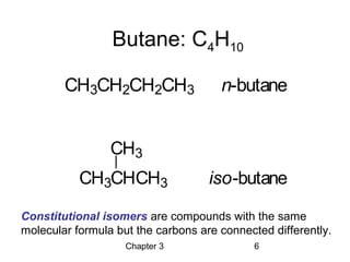 03 - Structure and Stereochemistry of Alkanes - Wade 7th | PPT
