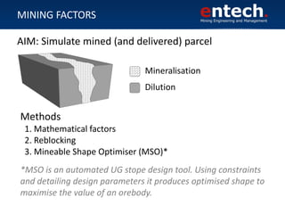 3. Stuart Swapp and Aaron Loffler, Entech - Optimisation Improvements ...
