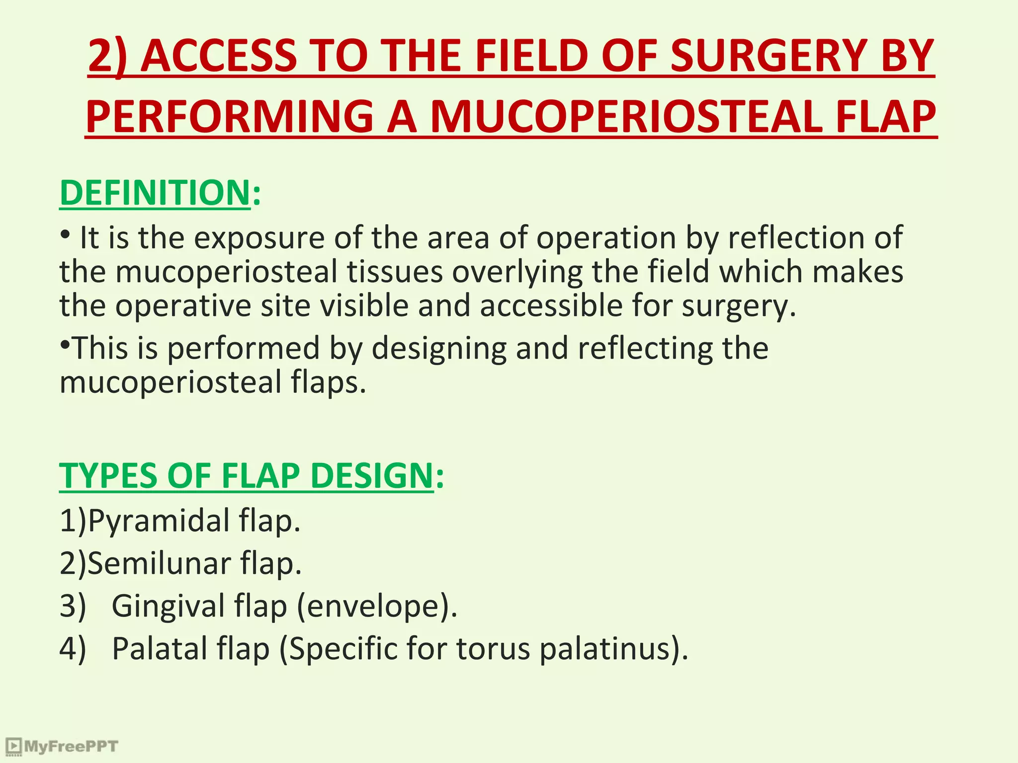 Surgical removal of teeth and roots | PPT