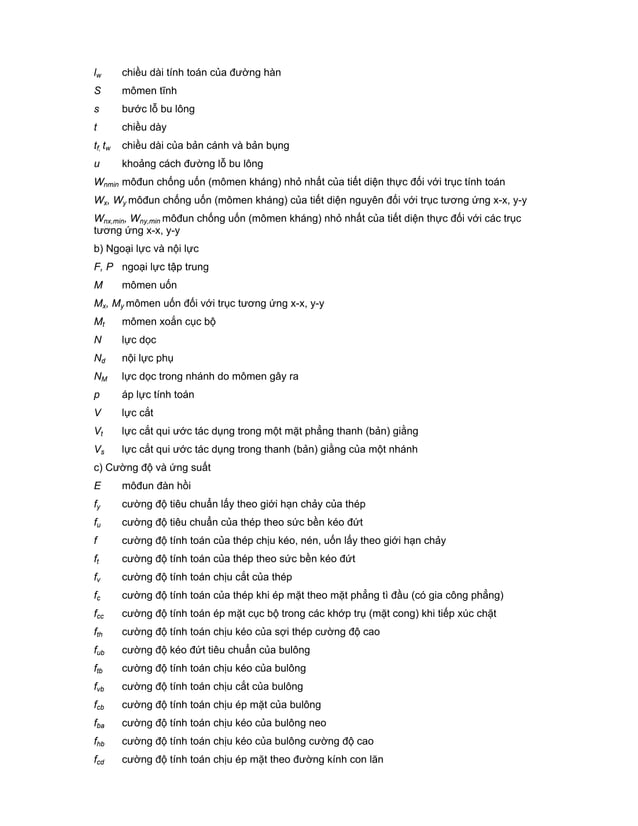 03 TCVN 5575-2012_Kết cấu thép - Tiêu chuẩn thiết kế | PDF