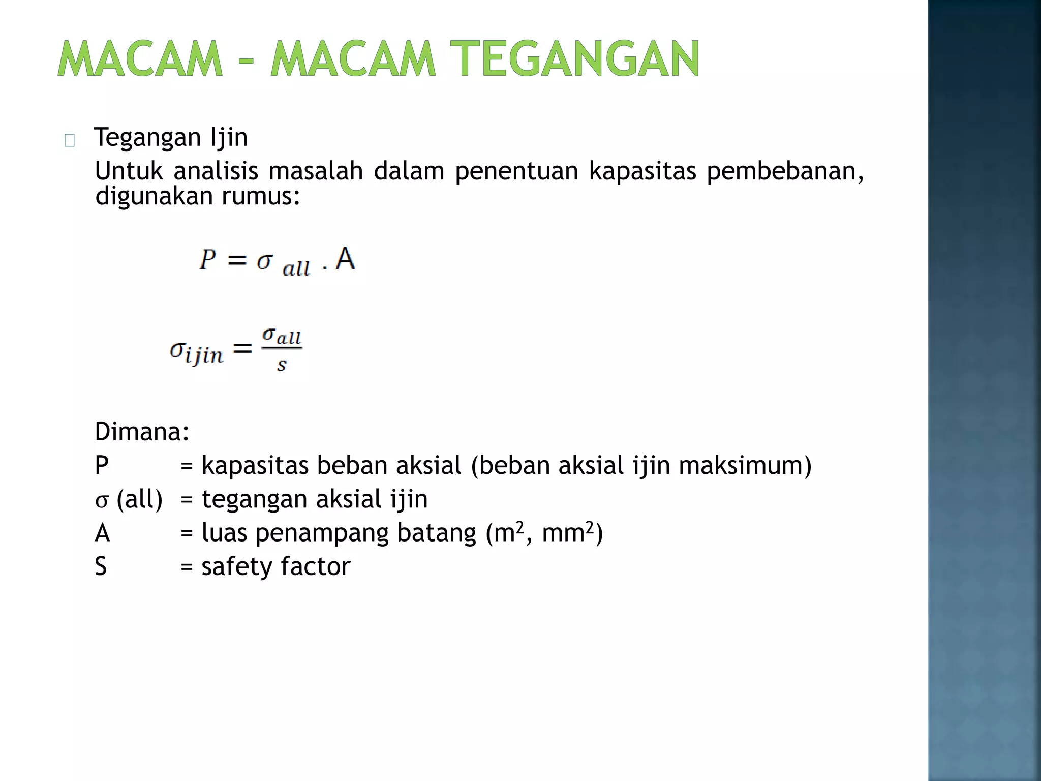 03 tegangan regangan (2) | PPTX
