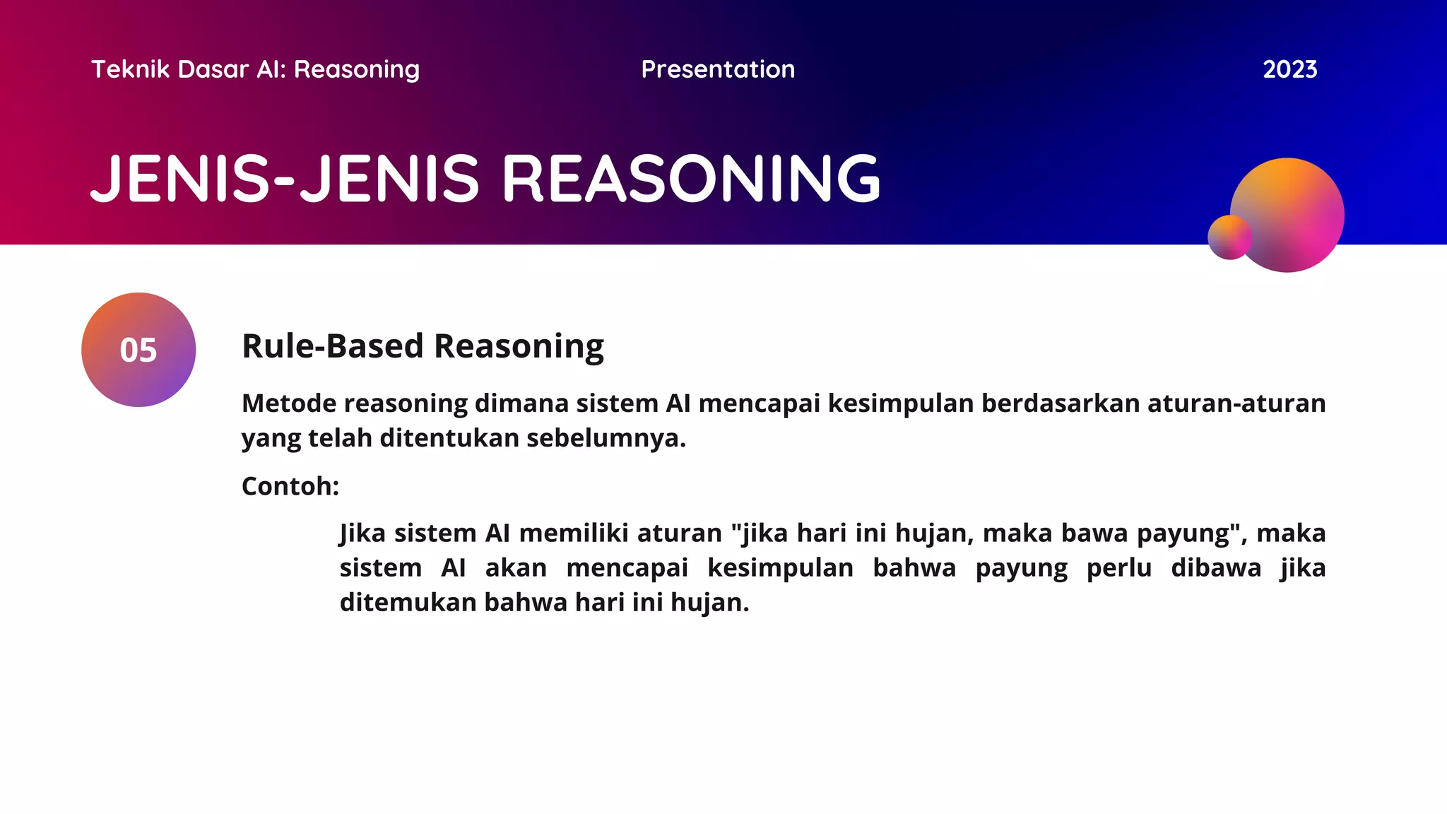 03 - Teknik Dasar AI - Reasoning.pdf
