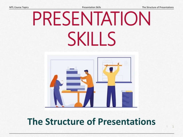 The Structure of Presentations | PPTX