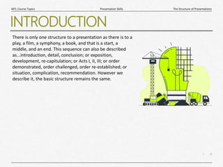 The Structure of Presentations | PPTX