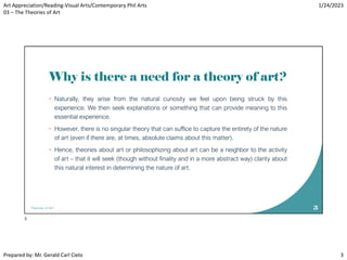 Theories of Art: Exploring Aesthetics, Meaning, and Cultural Identity ...