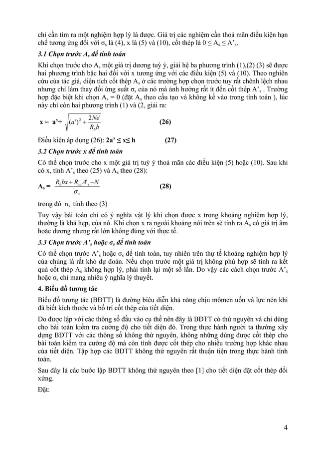 03 tinh toan tiet dien be tong | PDF