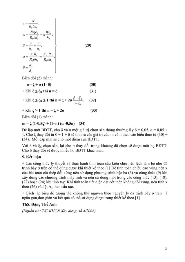 03 tinh toan tiet dien be tong | PDF