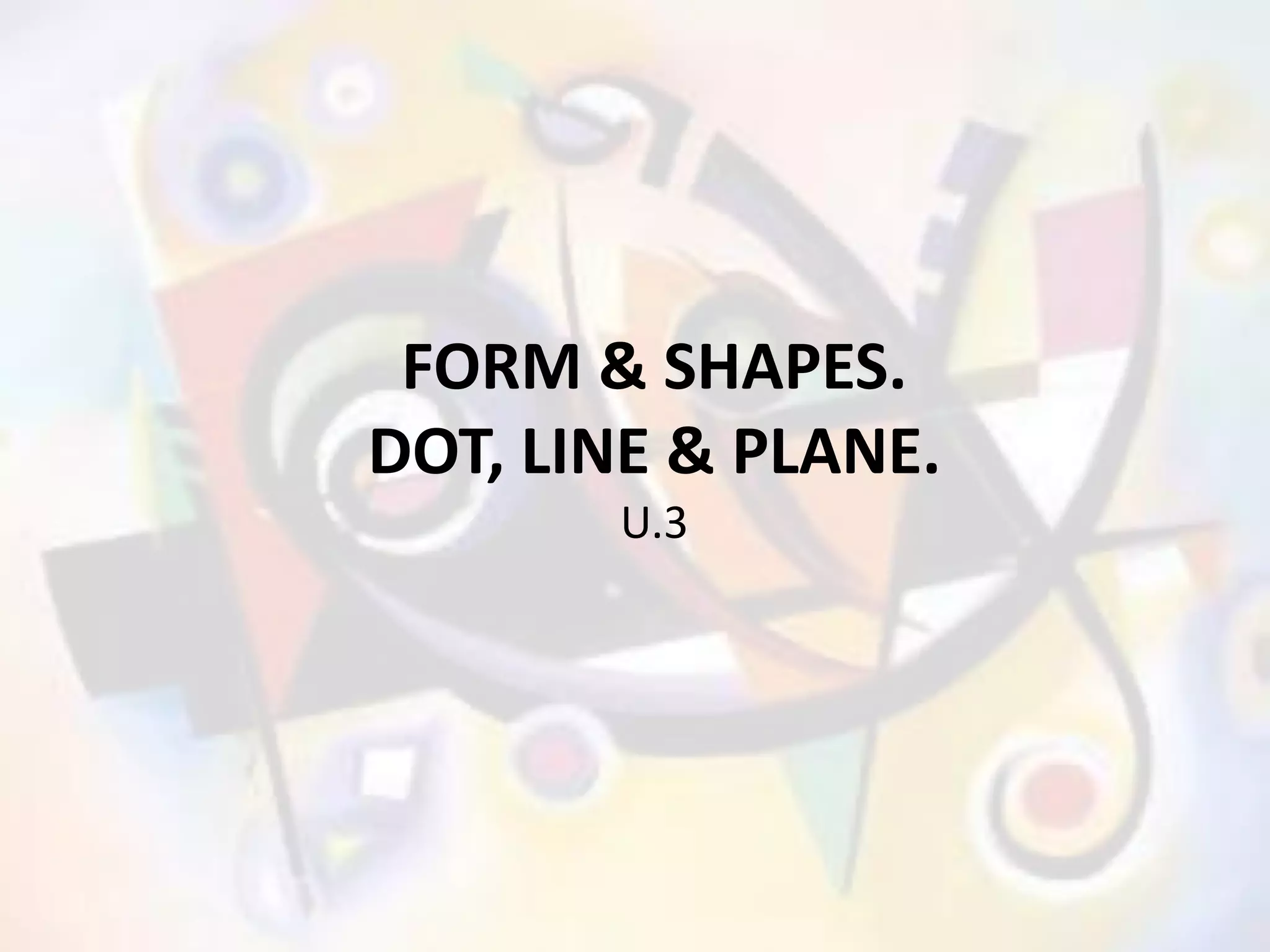03 ud dot, line & surface | PPT