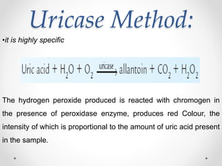 uric acid | PPTX