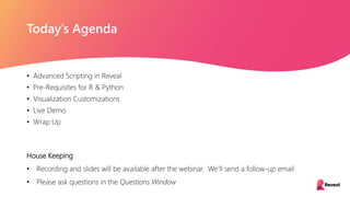 Reveal's Advanced Analytics: Using R & Python | PPTX | Programming Languages | Computing