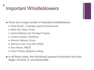 ETHICS10 - Wikileaks and the Ethics of Whistleblowing | PPT