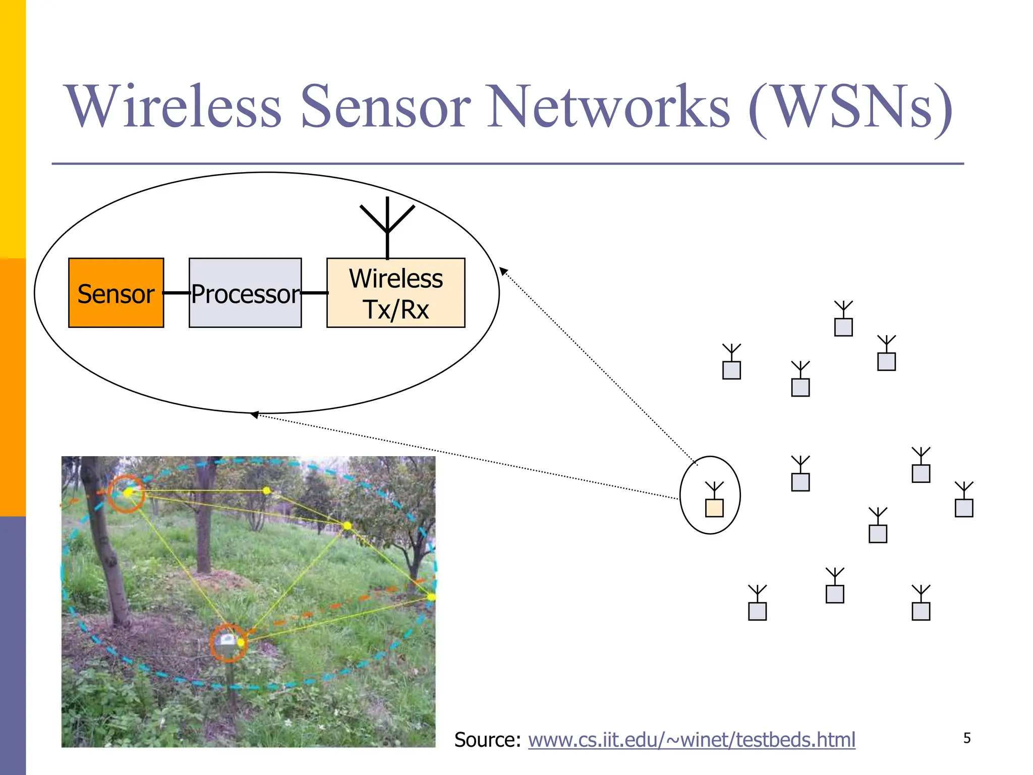 Wireless sensor networks | PPTX