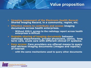 IHE Distributing Images: Cross-enterprise Document Sharing for Imaging ...