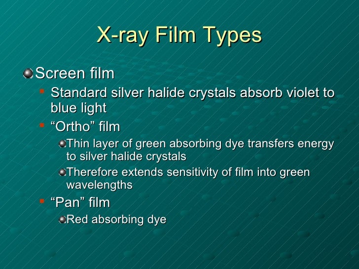 03 xray film etc