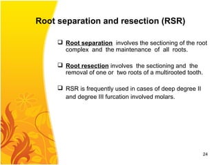 030.furcation involvement and its therapy | PPT