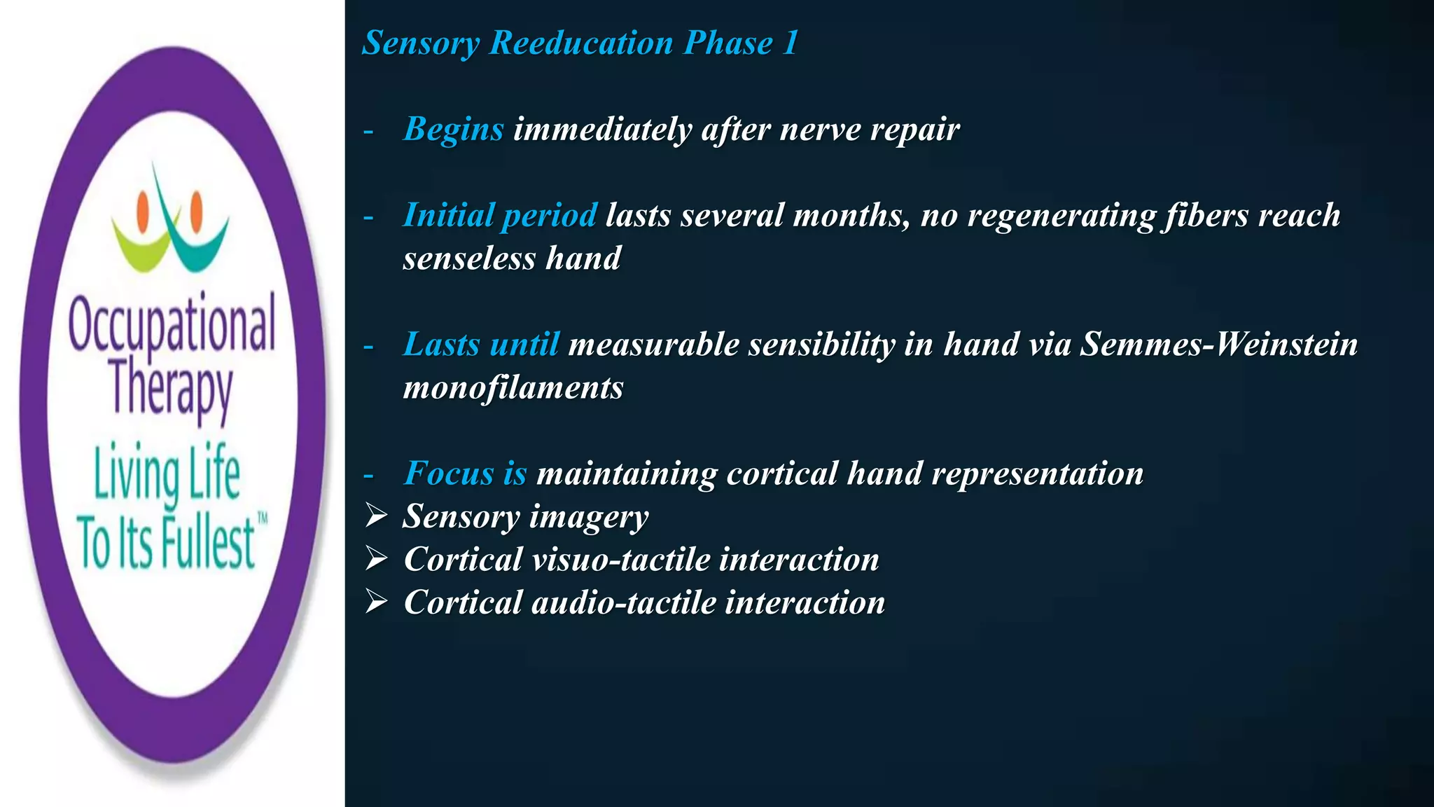 Occupational Therapy Sensory Testing and Intervention | PPTX