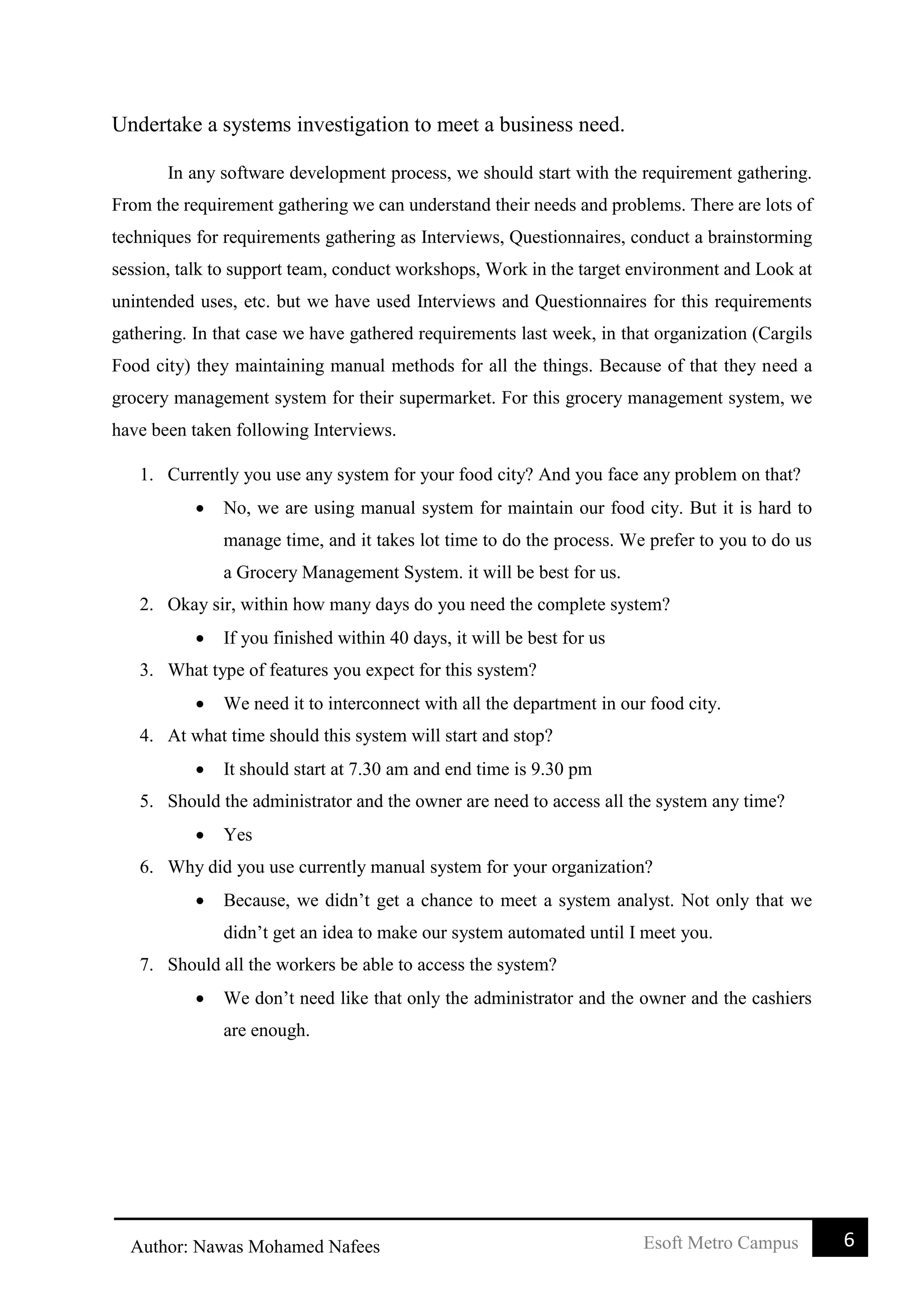 SAD Final Assignment | PDF