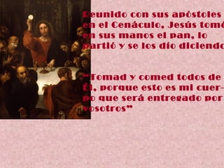 La Eucaristia | PPT