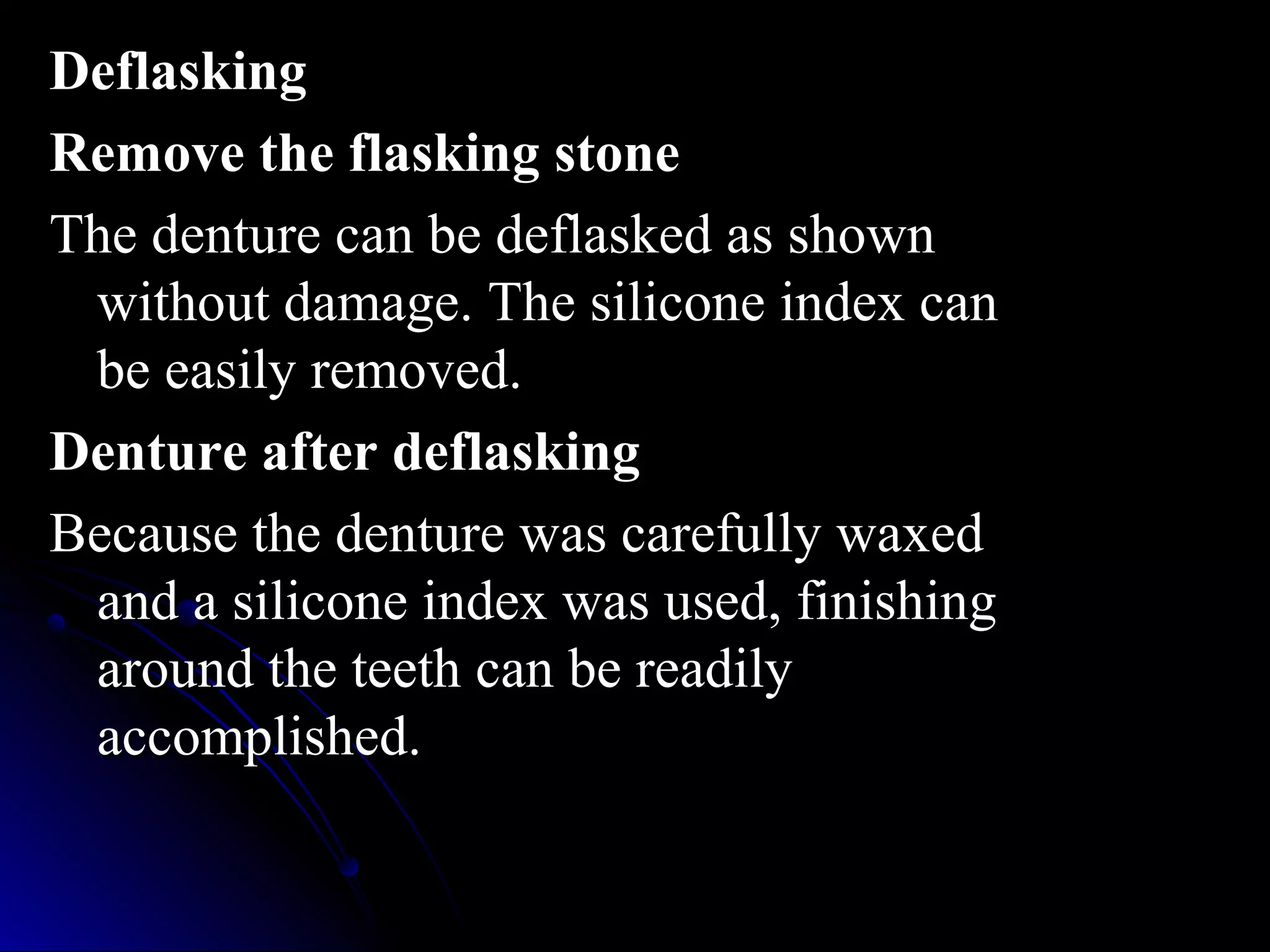 03 01 01_45-(flasking and processing complete denture) | PPT