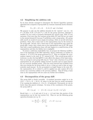 Shor's discrete logarithm quantum algorithm for elliptic curves | PDF