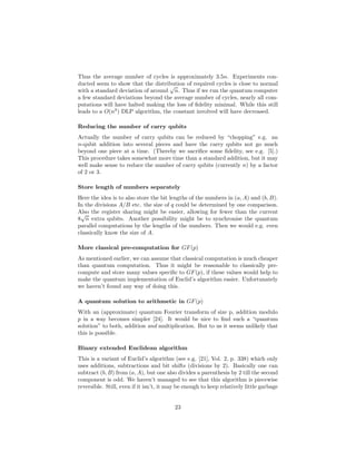 Shor's discrete logarithm quantum algorithm for elliptic curves | PDF