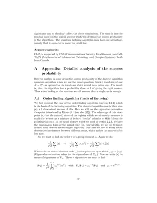 Shor's discrete logarithm quantum algorithm for elliptic curves | PDF