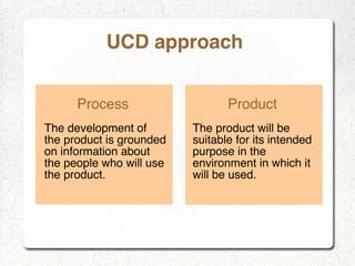 User-centric design and culture | PDF