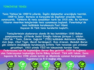 tenis | PPT