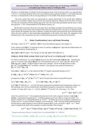 Exact Perturbed Unsteady Boundary Layers | PDF