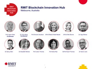 RMIT Blockchain Innovation Hub, Chris Berg | PPT | Free Download