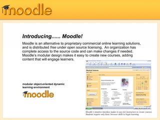 MOODLEMoodle is a free, online Learning Management system .ppt