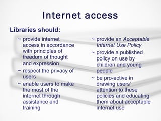 Guidance on the management of controversial material in public libraries | PPT