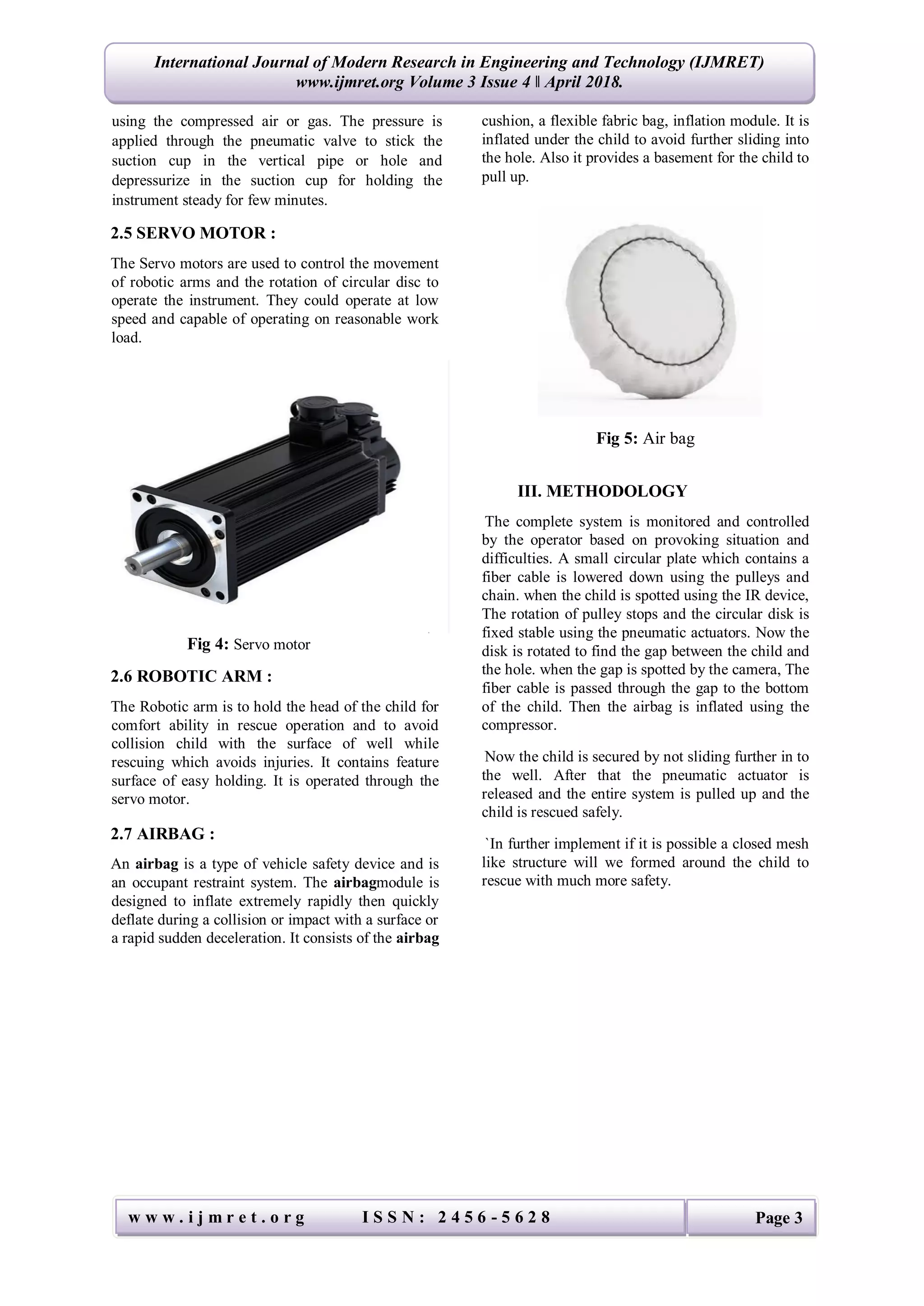 BOREWELL RESCUE ROBOT | PDF