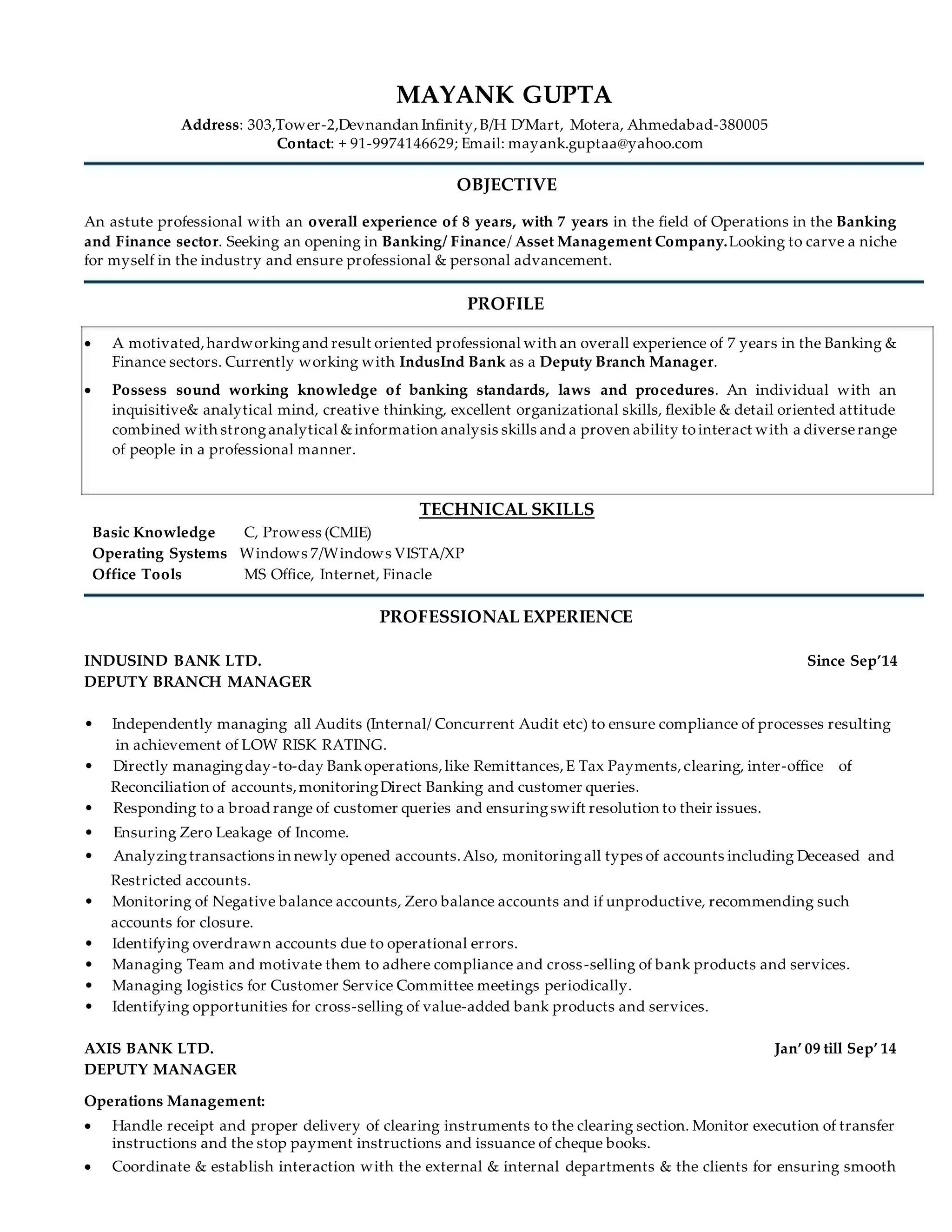 MAYANK RESUME | DOCX