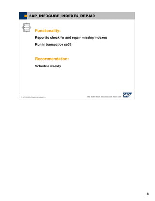 SAP Periodical Jobs And Tasks | PDF | Databases | Computer Software and Applications