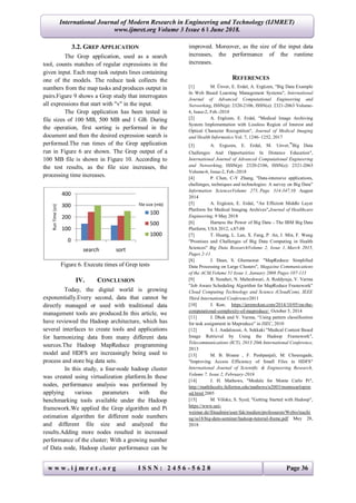 Hadoop Cluster Analysis and Assessment | PDF
