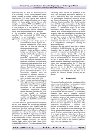 Evolutionary Optimization Using Big Data from Engineering Simulations and Apache Spark | PDF