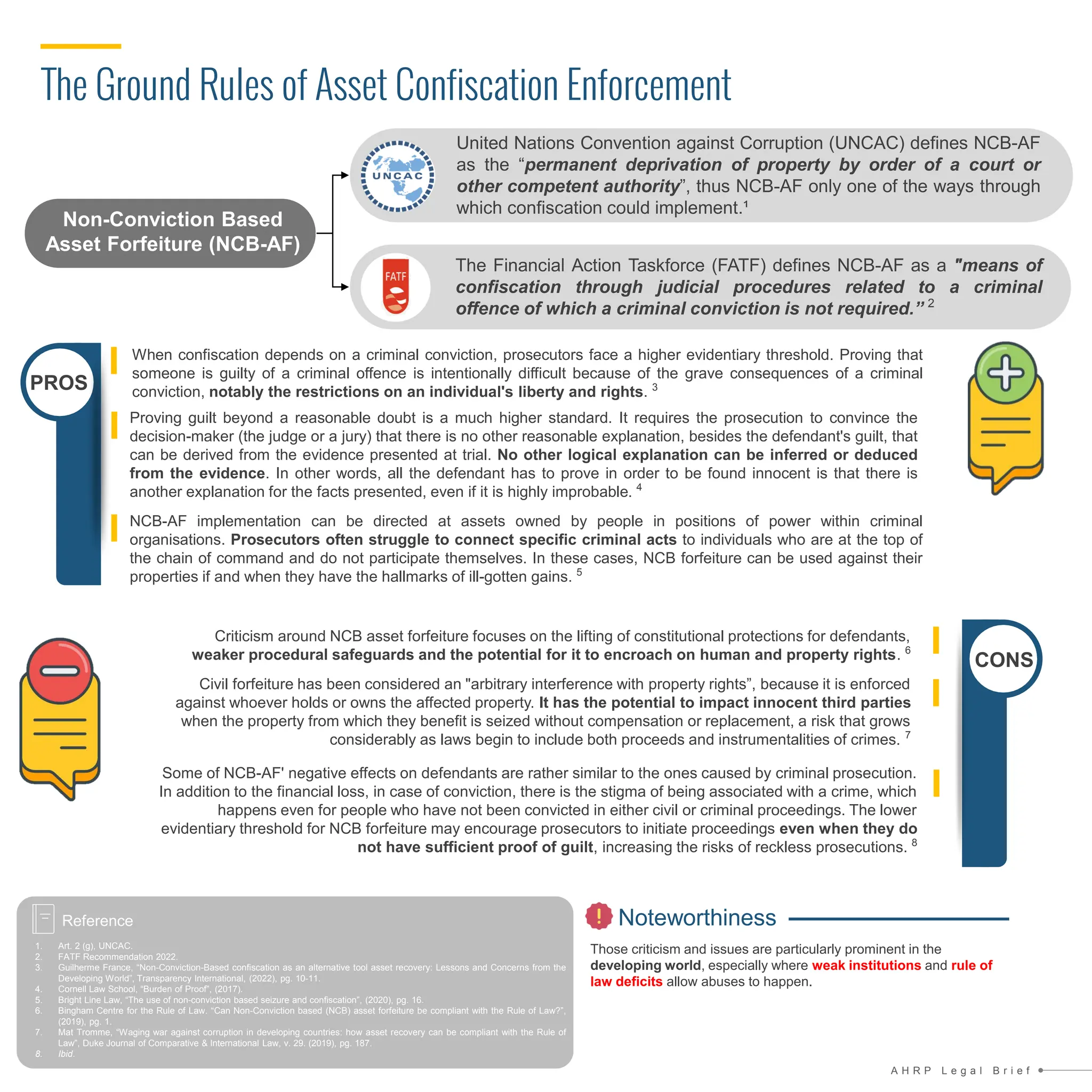 Overview of Asset Confiscation Bill | PDF