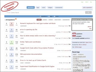 Introducing Open Foris tools | PDF