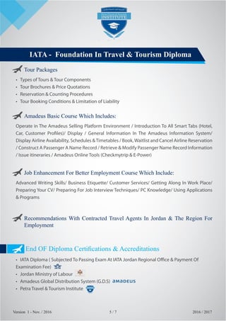 IATA - Foundation In Travel & Tourism Diploma | PDF